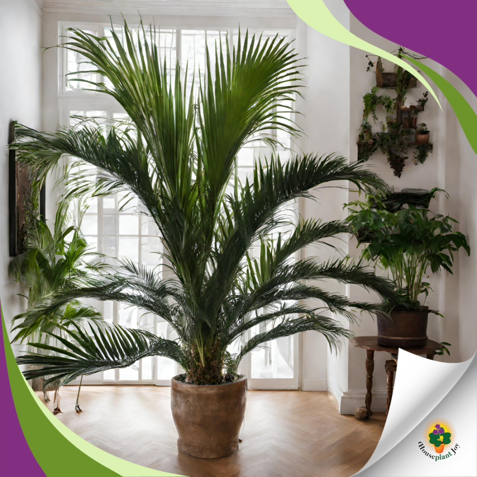 Palm Plants Indoor Escape: 12 Tropical Indoor Palms - HouseplantJoy.com