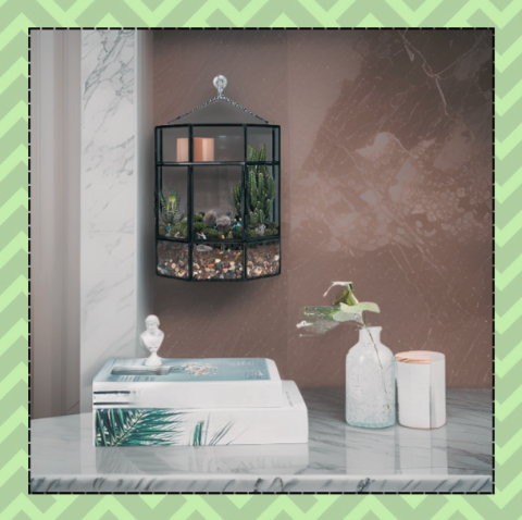 REDHUGO Hanging Glass Plant Terrarium Review - HouseplantJoy.com